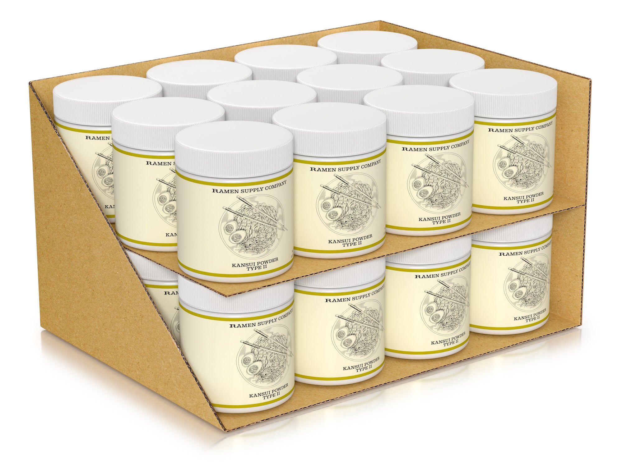 Kansui Powder Type 2 - Retail Case (24x 6oz) – Ramen Supply Company